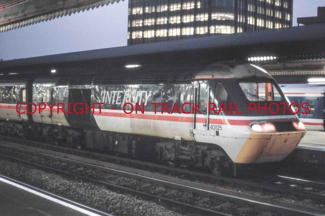 UK RAILWAY PHOTOGRAPH Of Class 43 Hst 43125. Rm43H-854 £1.70 - PicClick UK