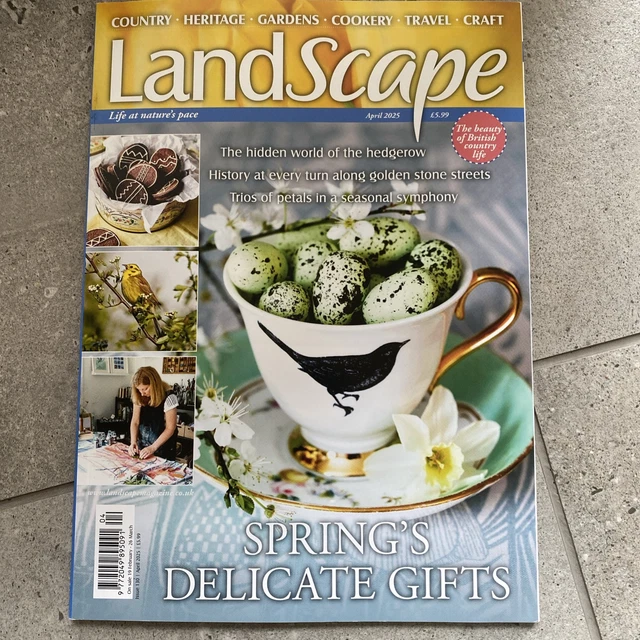 LATEST ISSUE OF Landscape Magazine - April 2025 £2.80 - PicClick UK