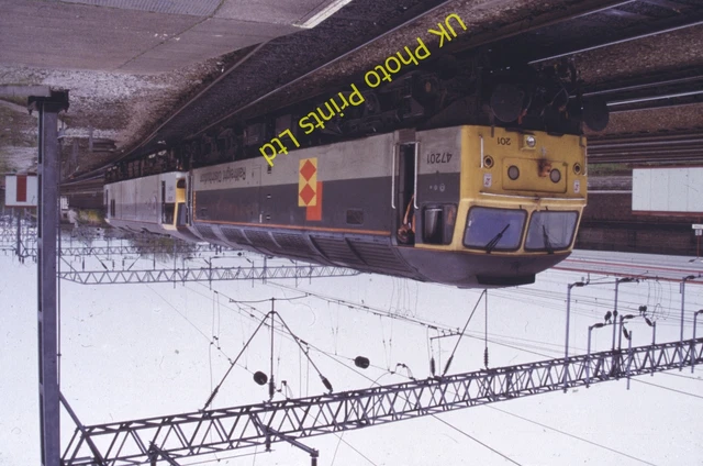 35MM RAILWAY SLIDE Class 47 47201 drags class 92 Crewe c1996 £1.99 ...