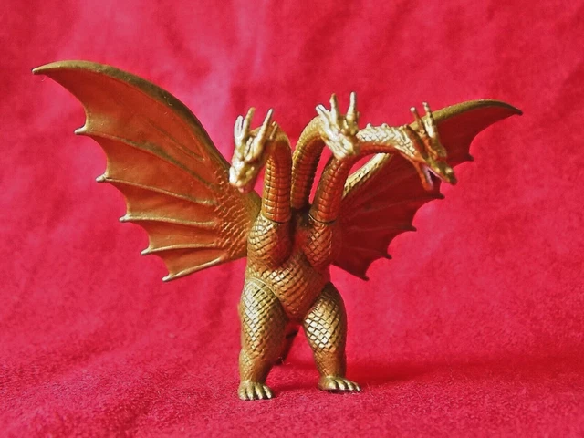 MINI KING GHIDORAH Godzilla Chozukan PVC SOLID Figur H2" 5cm KAIJU MINT ...