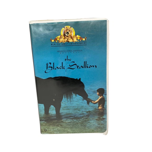 THE BLACK STALLION Mickey Rooney Francis Ford Coppola Vintage VHS 1979 ...