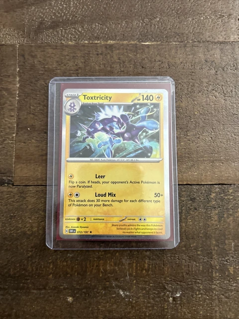 TOXTRICITY 72/197 OBSIDIAN Flames Rare Holo Pokemon Card EUR 1,42 - PicClick FR
