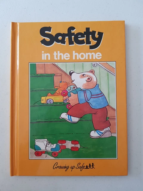 GROWING UP SAFE Book - Safety In The Home 1988 HC Sue Wilkinson $17.50 ...