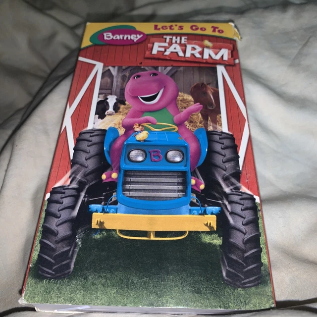 BARNEY - LETS Go to the Farm (VHS, 2005) Collectible Rare Tape $28.54 ...