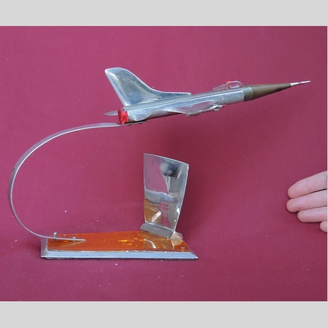 OLD USSR SU-15 Aircraft Metal Desk Model Soviet Supersonic Jet Sukhoi ...