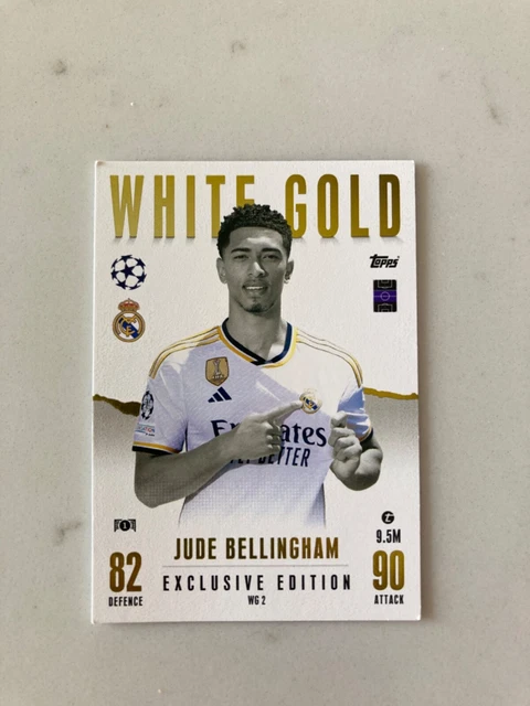 CARTA CALCIO MATCH Attax Jude Bellingham oro bianco 23-24 EUR 7,69 ...