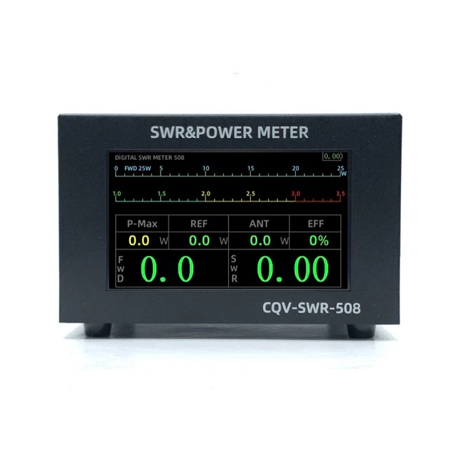 PORTABLE AND LIGHTWEIGHT Power Meter with IPS Display for Easy Reading ...
