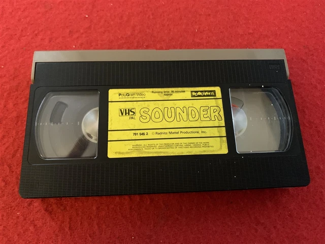 SOUNDER RARE PRE-CERT Vintage Vhs Video Tested Spectrum Free Postage £7 ...