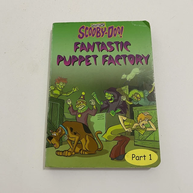 SCOOBY DOO BOOK Fantastic Puppet Factory 2000 Cartoon Network Y2K Nostalgia $15.00 - PicClick AU