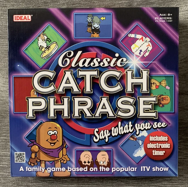 CLASSIC CATCHPHRASE BOARD Game Family TV Quiz by IDEAL 2013 (8yrs ...