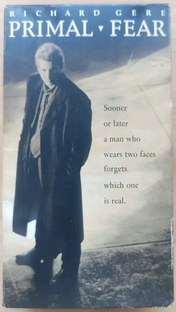 PRIMAL FEAR (PARAMOUNT Pictures, VHS, 1996) Gere, Linney, Norton $8.00 ...