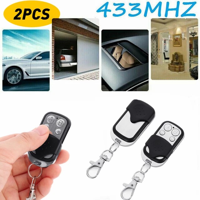 2X ELECTRIC CLONING Universal Gate Garage Door Remote Control Fob ... 2X ELECTRIC CLONING Universal Gate Garage Door Remote Control Fob ...