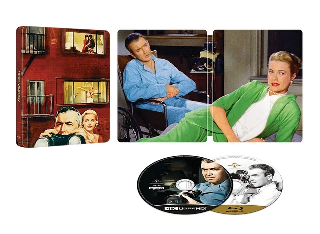 REAR WINDOW 4K Ultra HD + Blu-ray Steelbook Specification EUR 96,08 ...