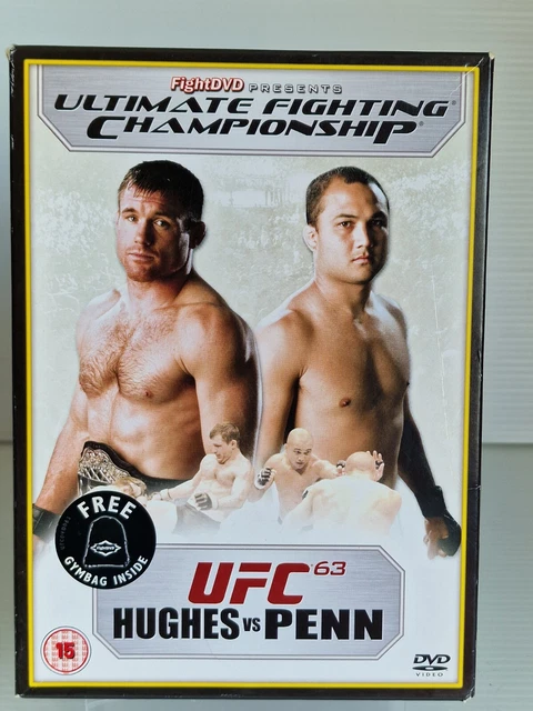 UFC 63 HUGHES vs. Penn Ultimate Fighting Championship DVD With Unused ...