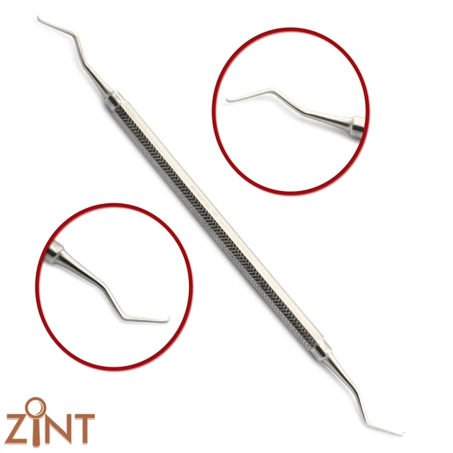 DENTAL ANTERIOR HOE Scaler Subgingival Calculus Remover Mesial/Distal ...