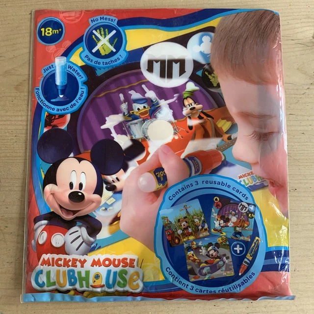 AQUADRAW TOMY DISNEY Mickey Mouse Clubhouse Mats / Cards X3 With ...
