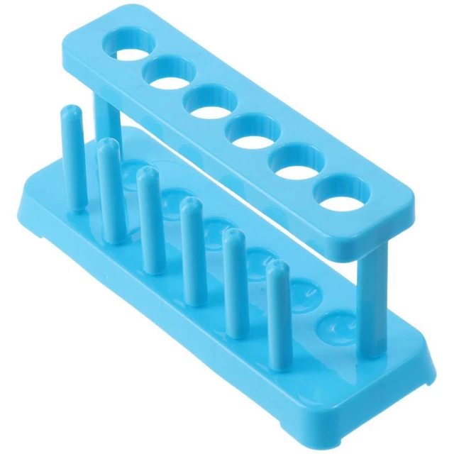 BLUE PLASTIC TEST Tube Rack Lab Tube Stand Laboratory Supplies EUR 5,64 ...