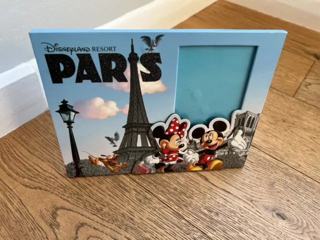 DISNEYLAND RESORT PARIS Beautiful Mickey And Minnie Mouse Photo Frame ...