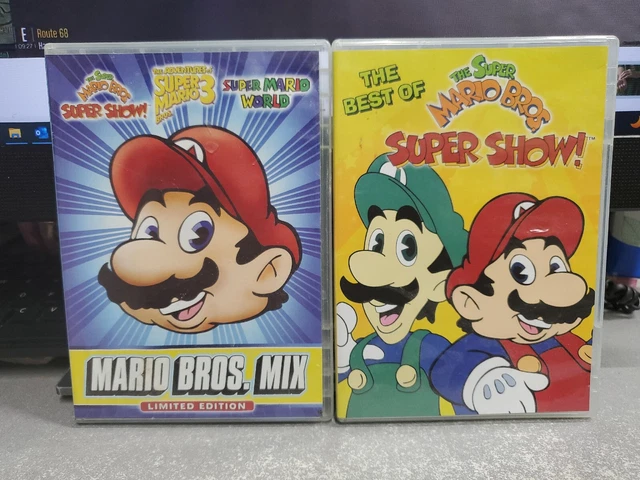 MARIO BROS. MIX (DVD) - Limited Edition & Super Mario Super Show Dvd ...