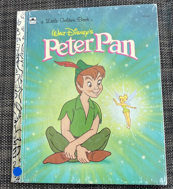 VINTAGE A LITTLE Golden Book: Walt Disney's Peter Pan 1989 $4.55 - PicClick