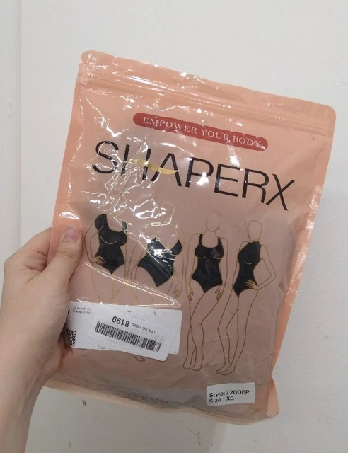 SHAPERX STYLE 7200 Strap Bodysuit in Black UK 6-8 CG S35 £7.99 ...
