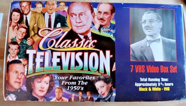 CLASSIC TELEVISION FAVORITES From The 1950s 7-Tape Collection VHS £13. ...