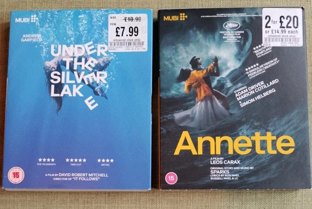 ANNETTE & UNDER the Silver Lake blu ray bundle mubi £10.00 - PicClick UK