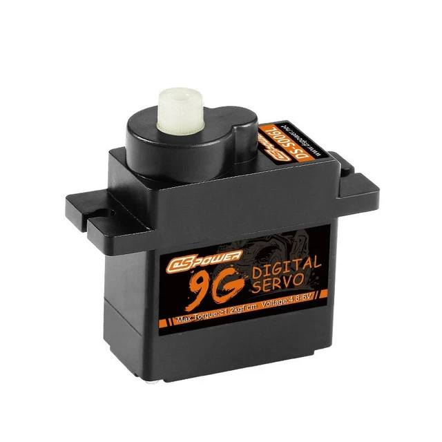 DIGITAL 9G RC Plastic Metal Gear for Airplane Car Helicopter and Boats ...