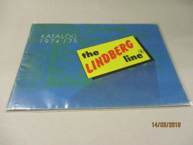 LINDBERG MODEL BAUSÄTZE Katalog 1974/75 EUR 39,99 - PicClick DE