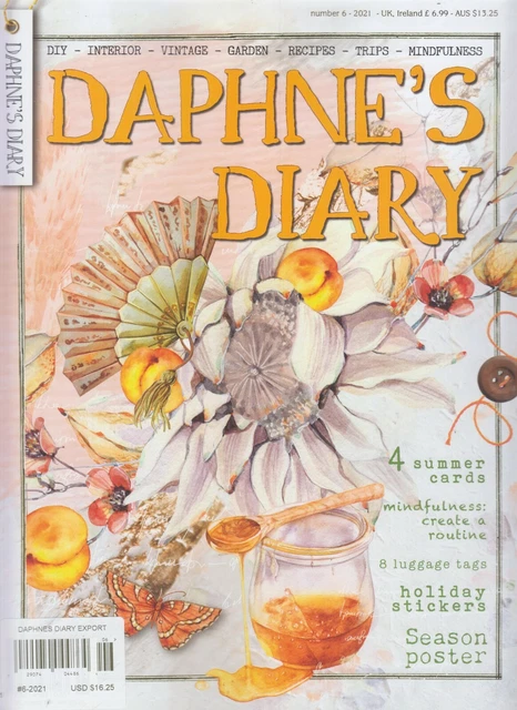 DAPHNE'S DIARY MAGAZINE 2021 Issue #6 Paper Lovers Summer Cards ...