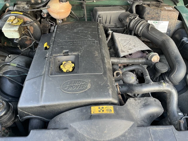 GENUINE LAND ROVER Defender Td5 15p Complete Engine 83k £799.95 ...
