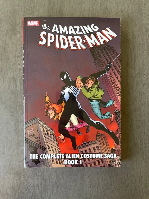 NEW! SPIDER-MAN: COMPLETE Alien Costume Saga - Volume 1 - Rare OOP TPB ...