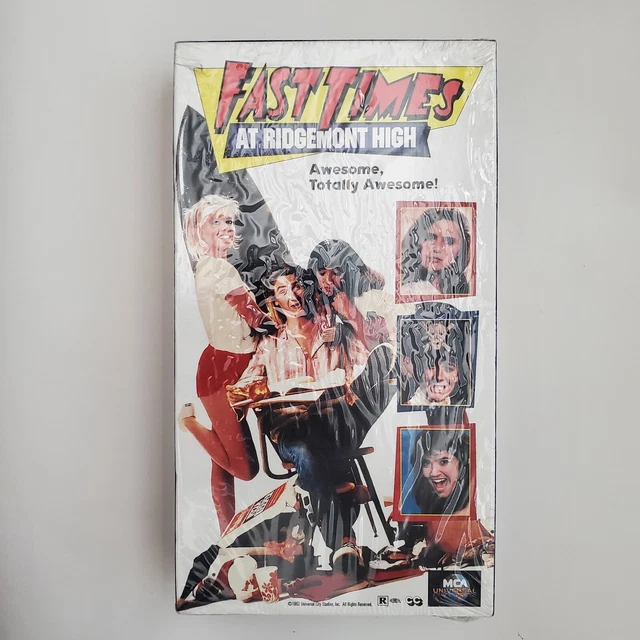 FAST TIMES AT Ridgemont High Vhs New & Sealed 1982, 1996 Mca Vhs Tape £ ...
