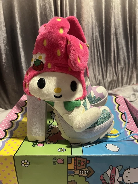 IRREGULAR CHOICE “SANRIO My Melody” Size 5 Kawaii Glitter Hello Kitty ...