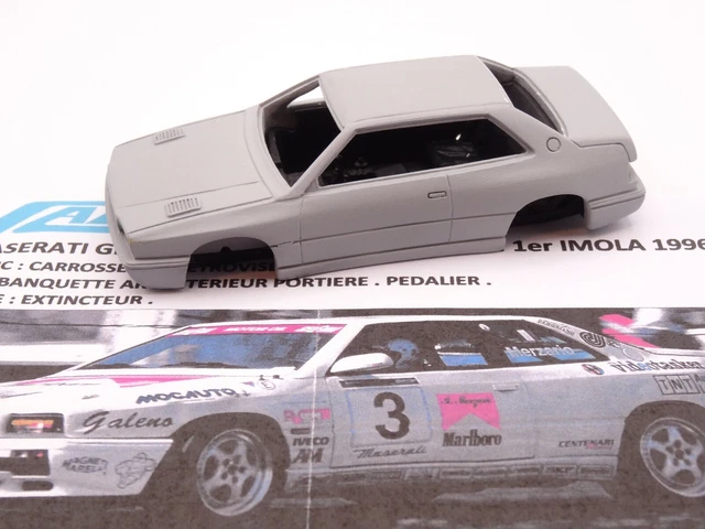 ALEZAN MODELS. 1/43 KIT. MASERATI GHIBLI. OPEN CUP. 1996 MERZARIO 1er ...