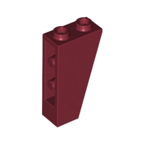 LEGO BRICKS 10X New Dark Red 1x2x3 Roof Tile Inverted Slope 74° 6267413 ...