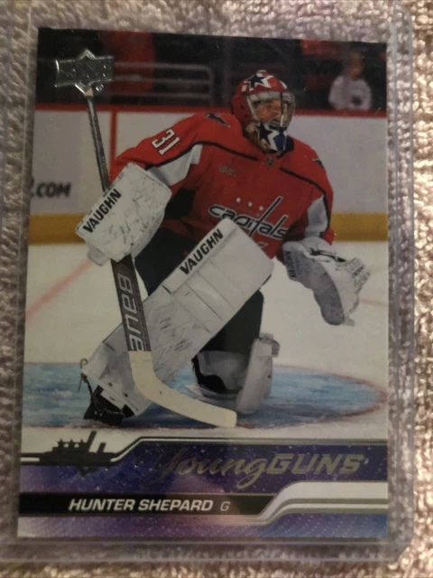 2023-24 UPPER DECK Series 2 Young Guns Hunter Shepard Washington ...