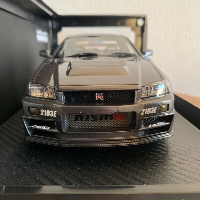 IGNITIONMODEL 1/18 BNR34 Skyline Gt-R Nismo Omori Factory Crs Iaiad ...