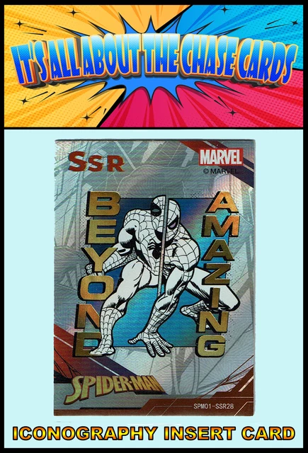 SPIDER-MAN 60TH ANNIVERSARY Zhenka Disney Marvel SSR TIER #28 ICONS ...