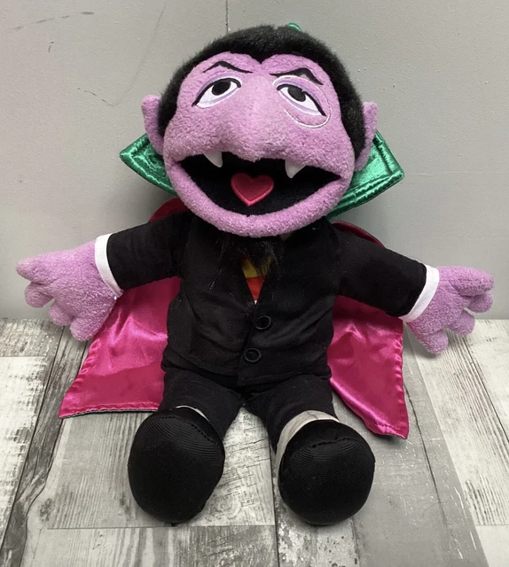 GUND COUNT VON Count Plush Soft Toy 14” Sesame Street £15.00 - PicClick UK