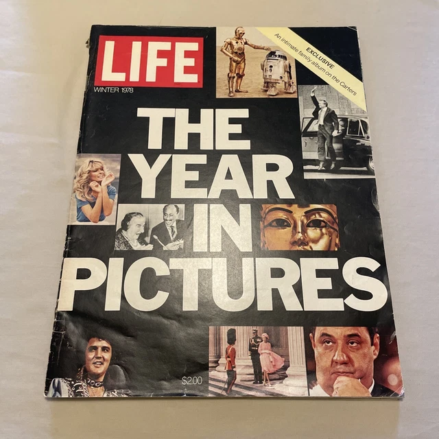 LIFE MAGAZINE WINTER 1978 The Year In Pictures Carter Family, Star Wars ...
