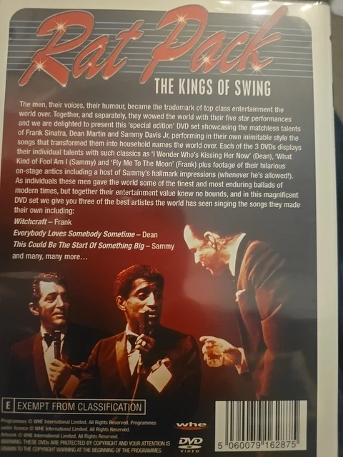 RAT PACK THE Kings Of Swing DVD Box Set £7.58 - PicClick UK