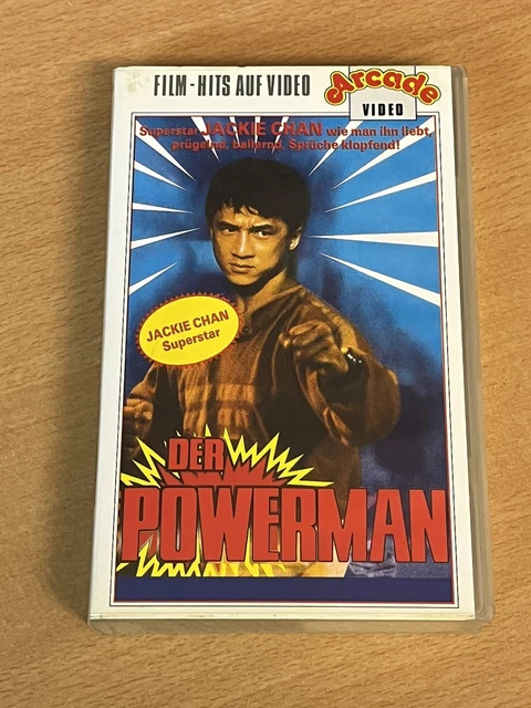 DER POWERMAN - Jackie Chan - Arcade Video / VHS Kassette / Rar EUR 7,50 ...