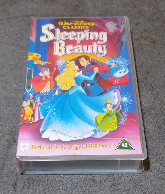 SLEEPING BEAUTY VHS Video Tape 2000 Walt Disney Classics Film Movie ...