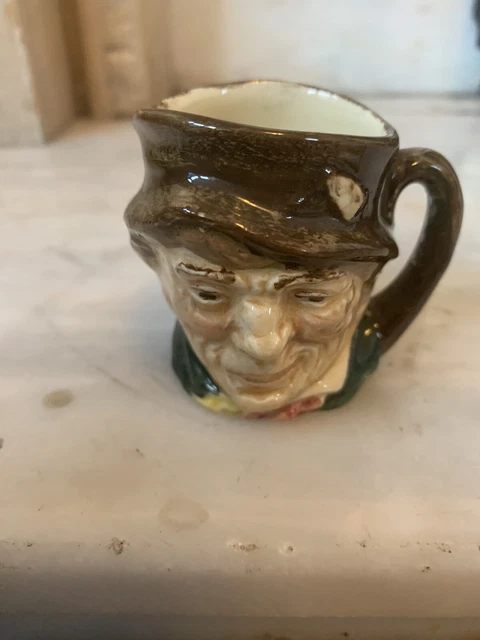 ROYAL DOULTON MINIATURE Character Toby Jug Paddy D6042 £12.99 - PicClick UK
