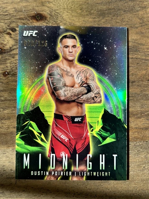 2024 DUSTIN POIRIER UFC Midnight 022/125 Parallelo mattina EUR 34,14 ...