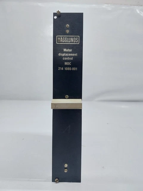 HAGGLUNDS MDC 214 1080-801 Motor Displacement Control Card 3142015-001 ...