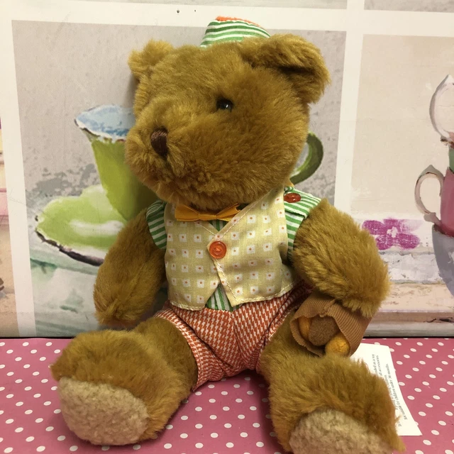 THE TEDDY BEAR Collection. Hank The Hot Dog Seller Soft Plush Toy Bear ...