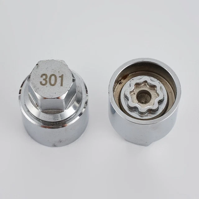 WHEEL LOCKING NUT Key Removal Kit For Mercedes Benz Anti-Theft Lock Lug ...