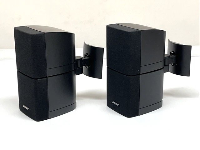 BOSE JEWEL DOUBLE Cube Speakers (Pair) With Wall Mounts £85.00 ...